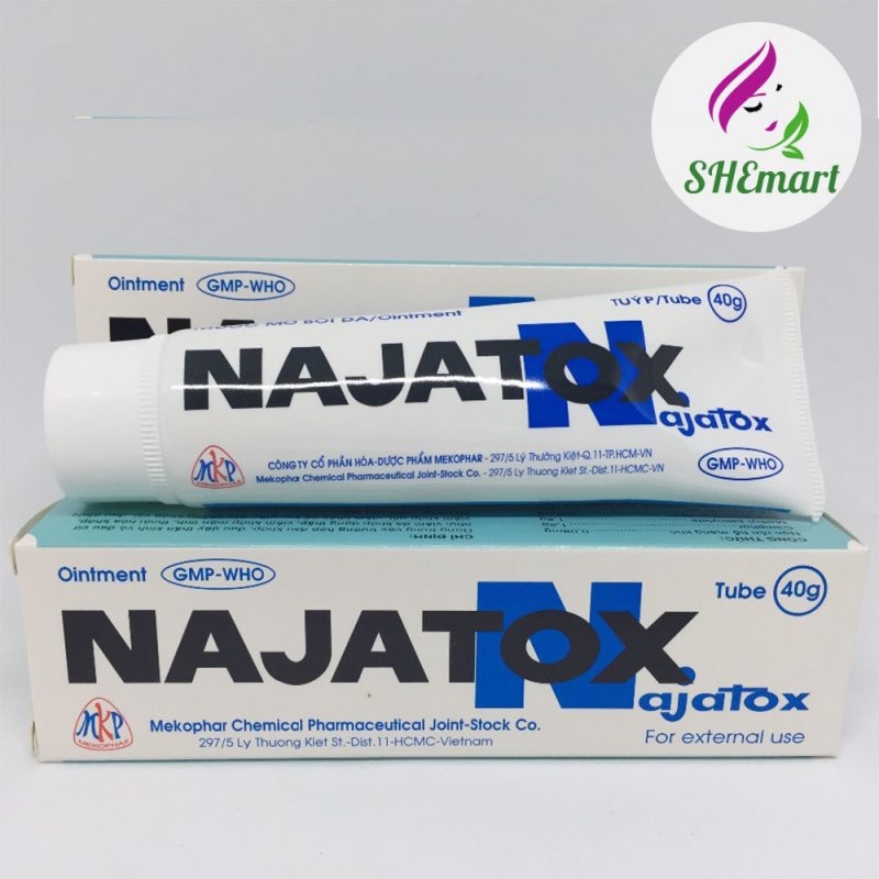 01 TUBE NAJATOX 40g – COBRA SNAKE OINTMENT GEL OINTMENT BACK - SHEmart ...