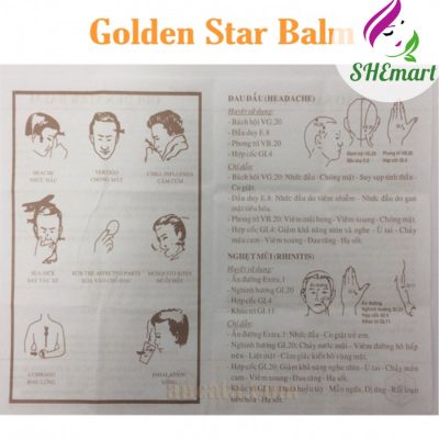 Golden Star Aromatic Balm Vietnam Ointment Cream 10gr – Free shipping ...