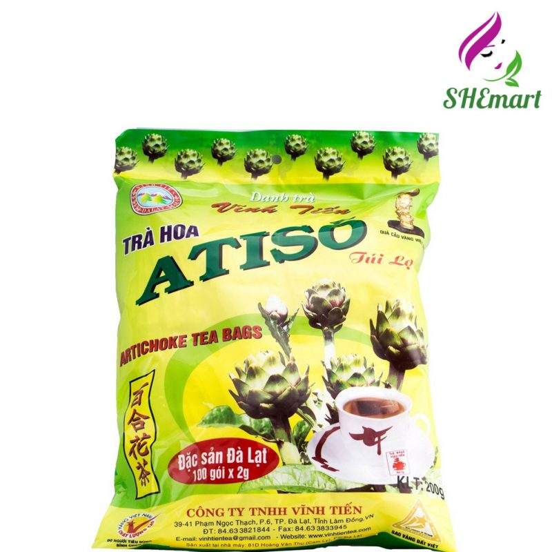 Vinh Tien Artichoke Tea Bags 200gr – Free ship - SHEmart Global