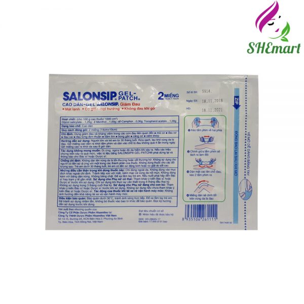 SALONSIP GEL PATCH FREE SHIP - SHEmart Global