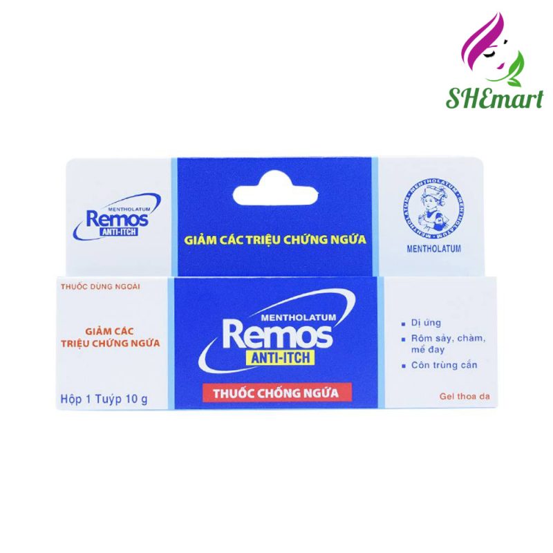 Remos IB Mentholatum Relieving Cream, Insect Mosquito Bites - SHEmart ...