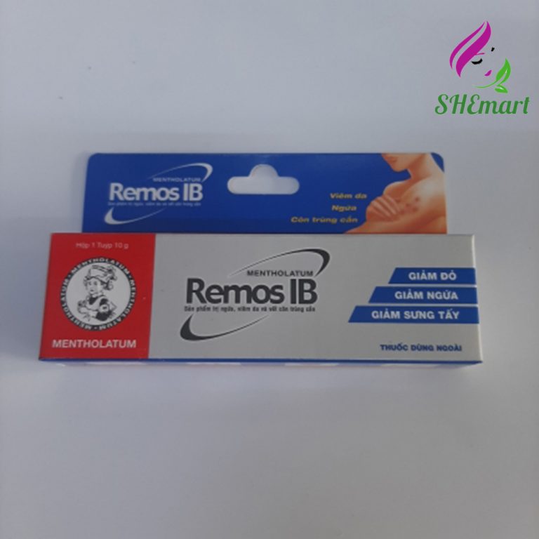 Remos IB Mentholatum Relieving Cream, Insect Mosquito Bites - SHEmart ...