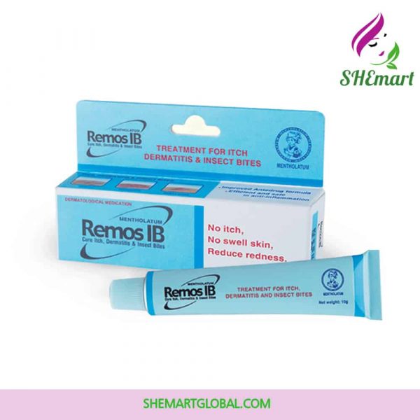 Rohto Mentholatum REMOS IB Anti Ytchy Rashes Insect Mosquito Bite Cream ...