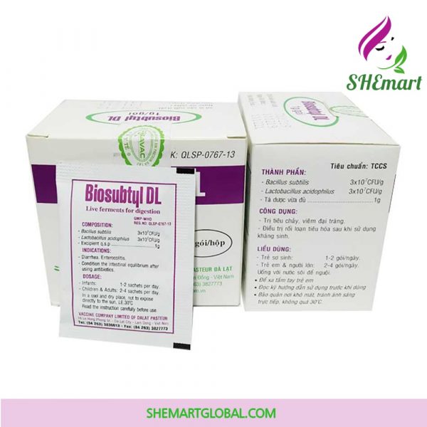 Digestive Enzyme Biosubtyl DL, Ferment for Digestion - SHEmart Global