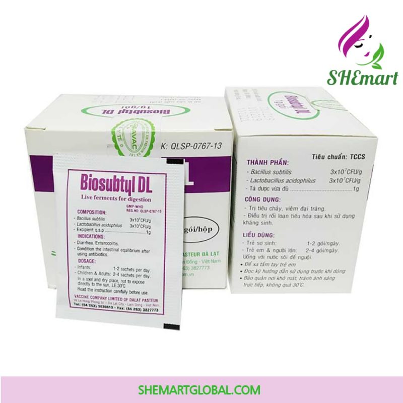 Digestive Enzyme Biosubtyl DL, Ferment for Digestion - SHEmart Global