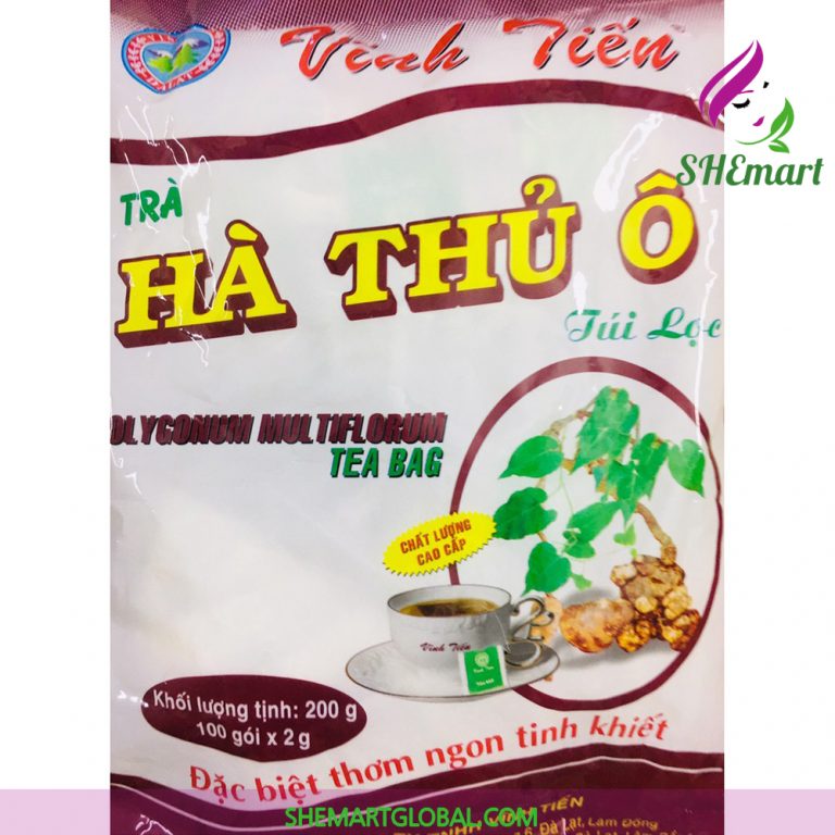 Combo 02 bags Vietnamese Multiflorous Knotweed Tea Bags – Tra Ha Thu O ...
