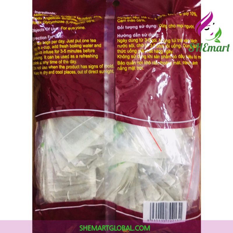 Combo 02 bags Vietnamese Multiflorous Knotweed Tea Bags – Tra Ha Thu O ...