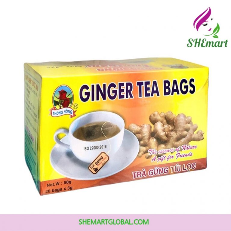 Combo 10 boxes Thong Hong Vietnamese Excellent Ginger Tea 40gram – Free ...