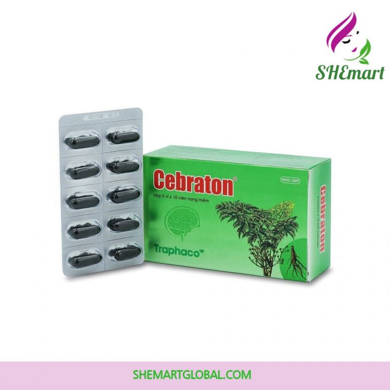 Cebraton Traphaco Supports Cerebral circulation 50 tablets – Free ship ...
