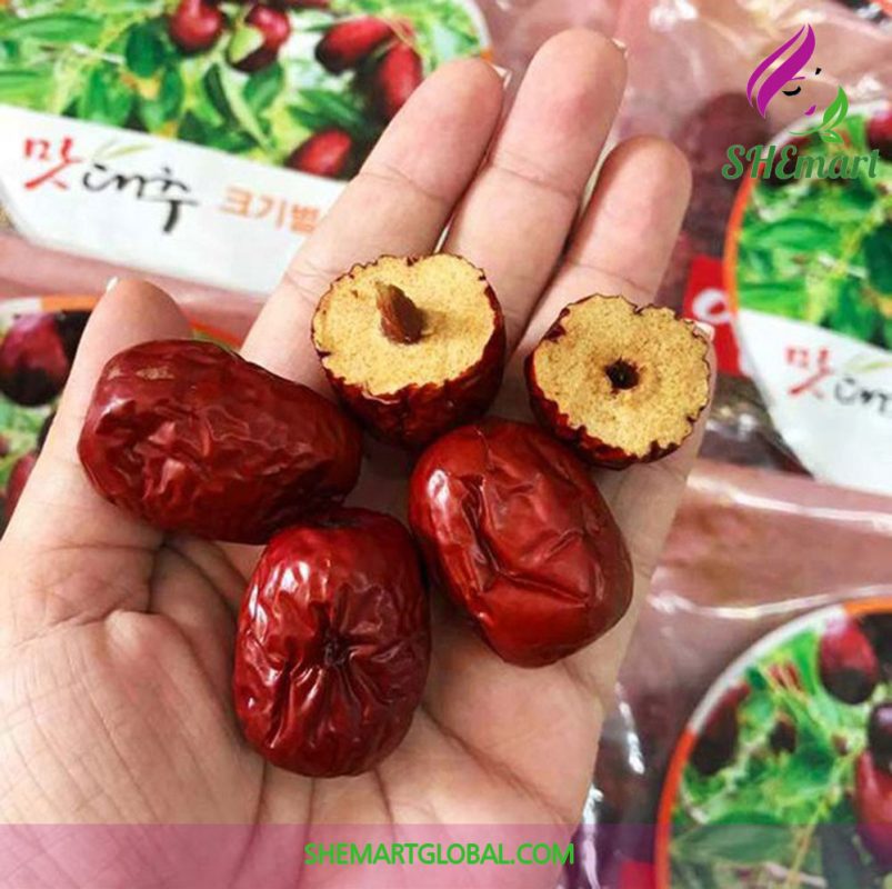 Organic Red Jujubes (large bag) – Free shipping - SHEmart Global
