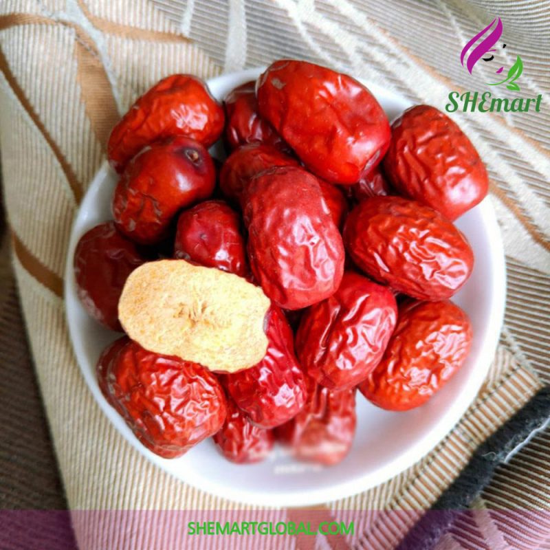 Organic Red Jujubes (large bag) – Free shipping - SHEmart Global