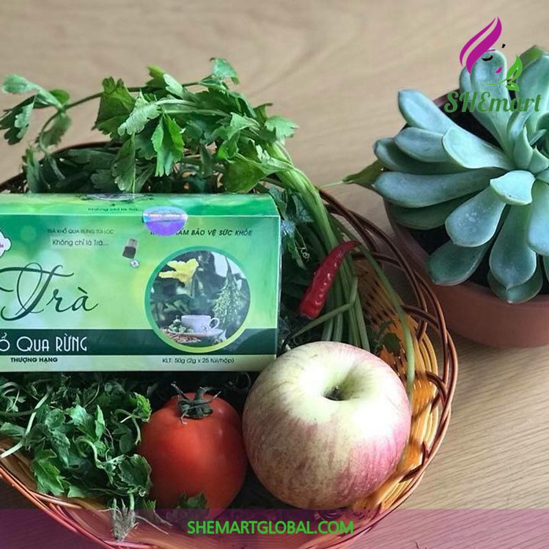 Combo 8 boxes Bitter Melon Herbal Tea Bag, Supports Diabetes – Free ...