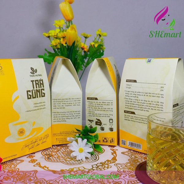 Combo 04 boxes Instant Ginger Tea 100 tea bags – Free shipping ...