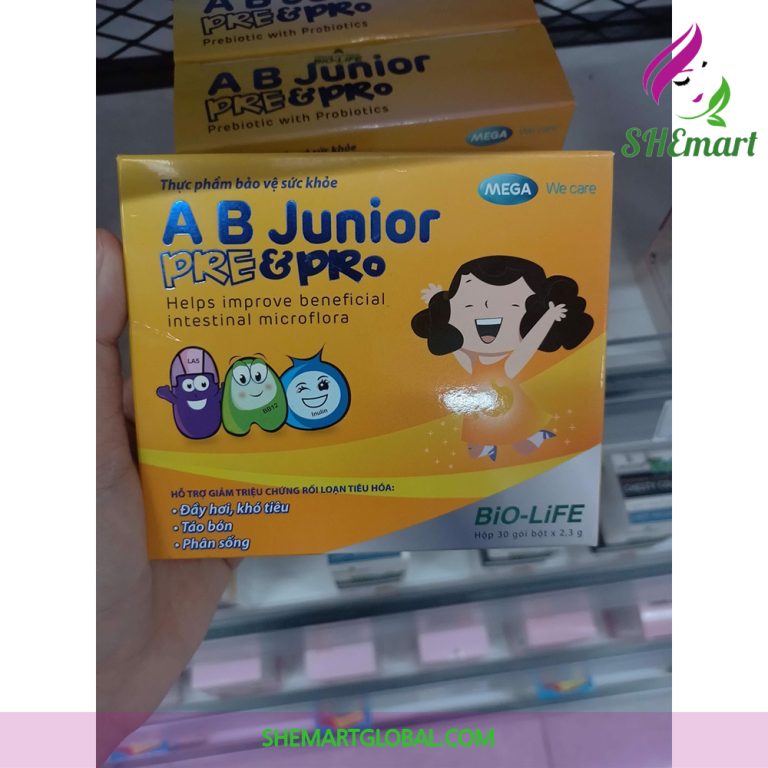 1 box A.B. Junior Pre & Pro – Free shipping - SHEmart Global