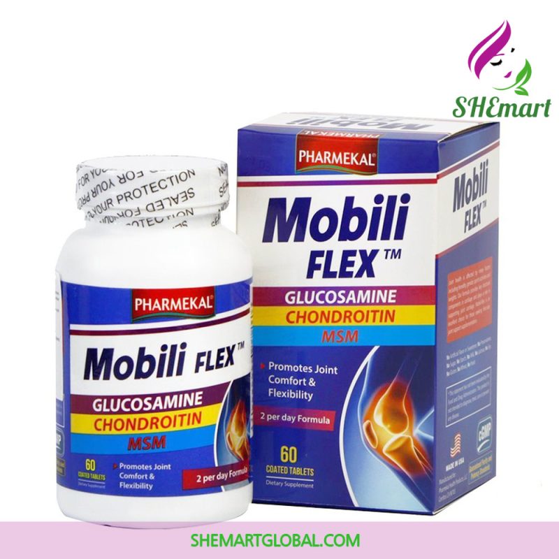 Pharmekal Mobili Flex supplement nutrients for joints 60 capsules ...
